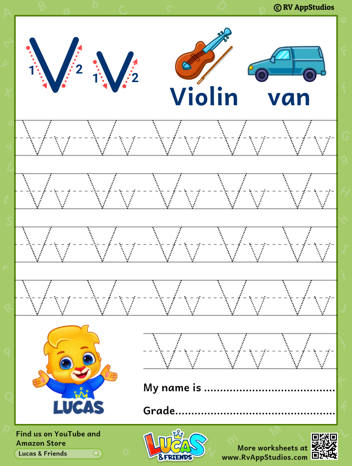 Letter V